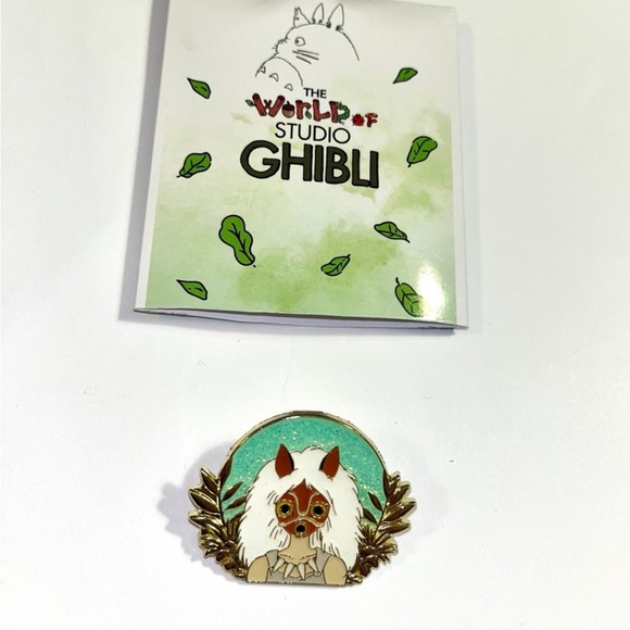 Studio Ghibli | Accessories | Studio Ghibli Princess Mononoke Enamel ...